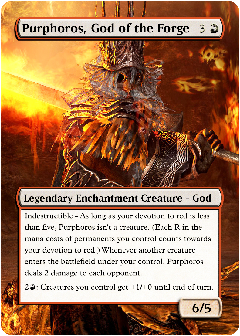 Purphoros God Of The Forge Alter
