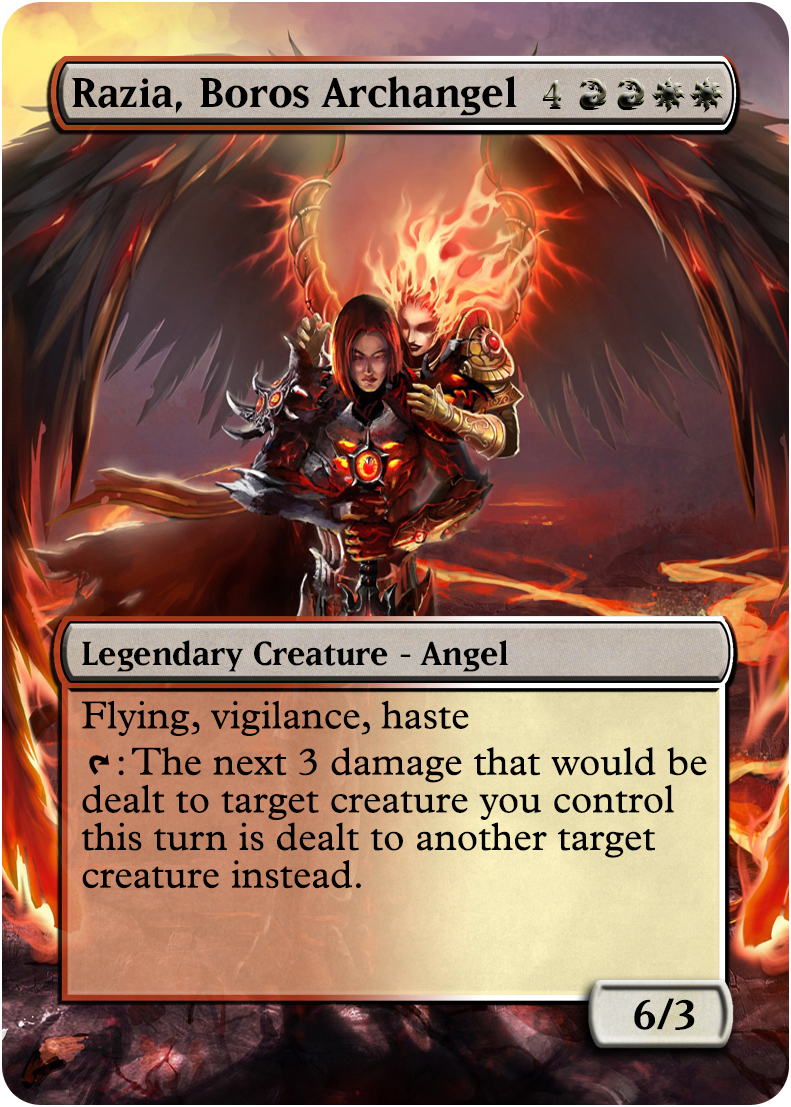 Razia Boros Archangel Wallpaper