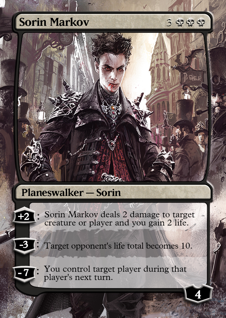 Sorin Markov Planeswalker