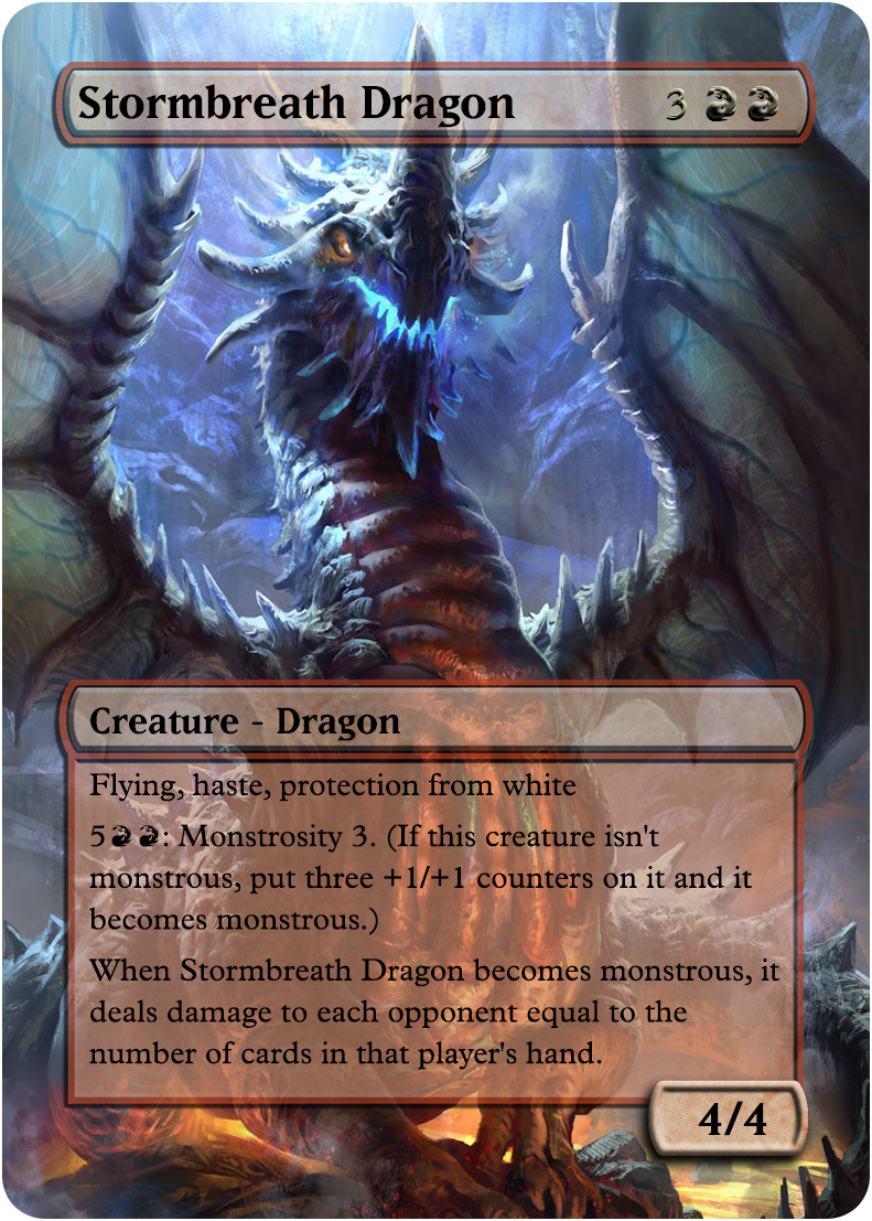 Stormbreath Dragon Full Art