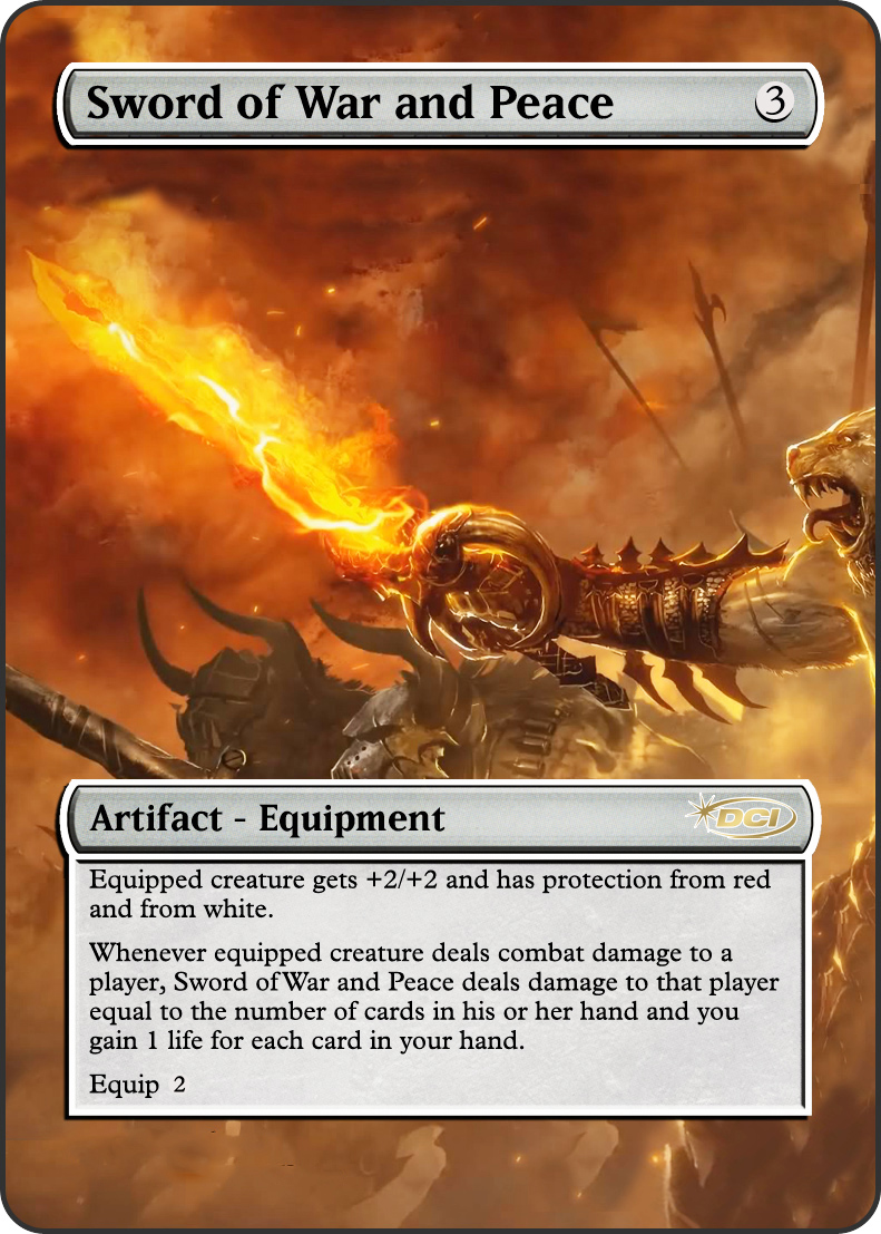 Sword Of War And Peace Art