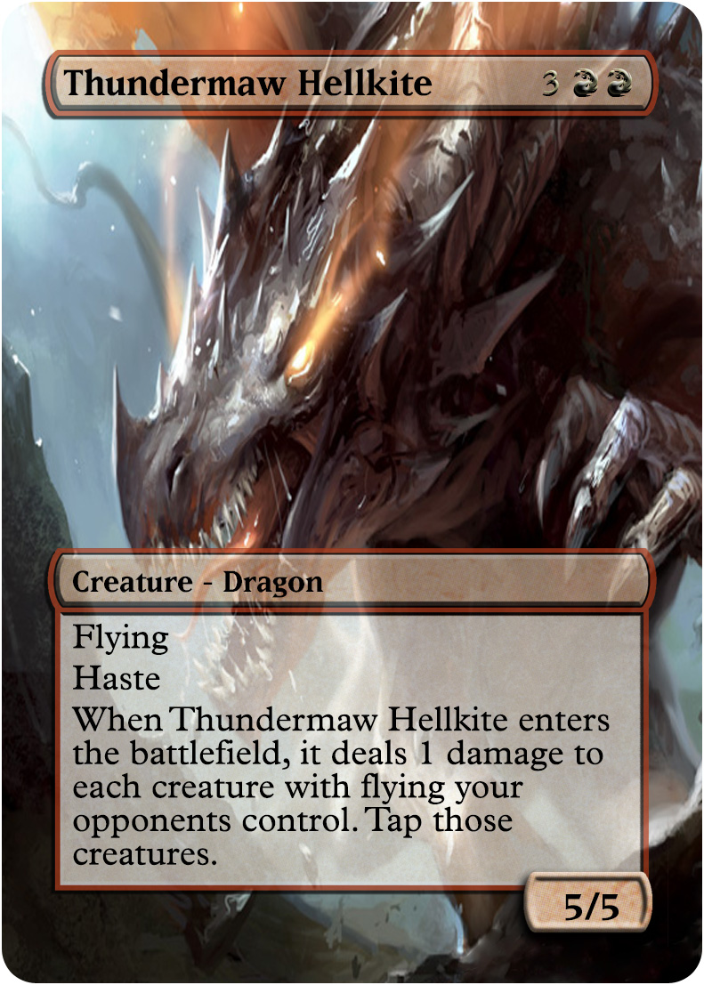 Thundermaw Hellkite Alter
