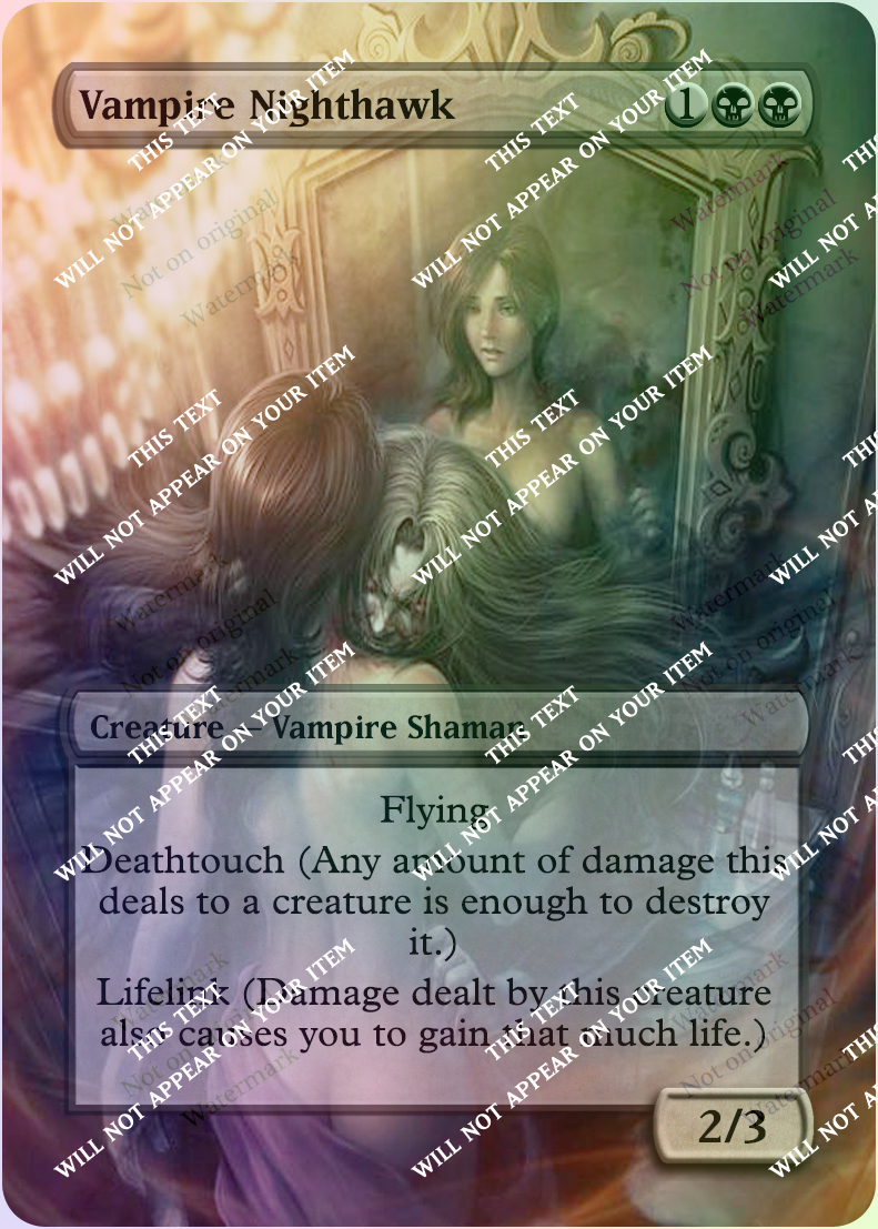 Vampire Nighthawk Art