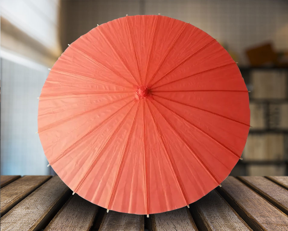 23.6 Inch Children's Paper Parasol Umbrella