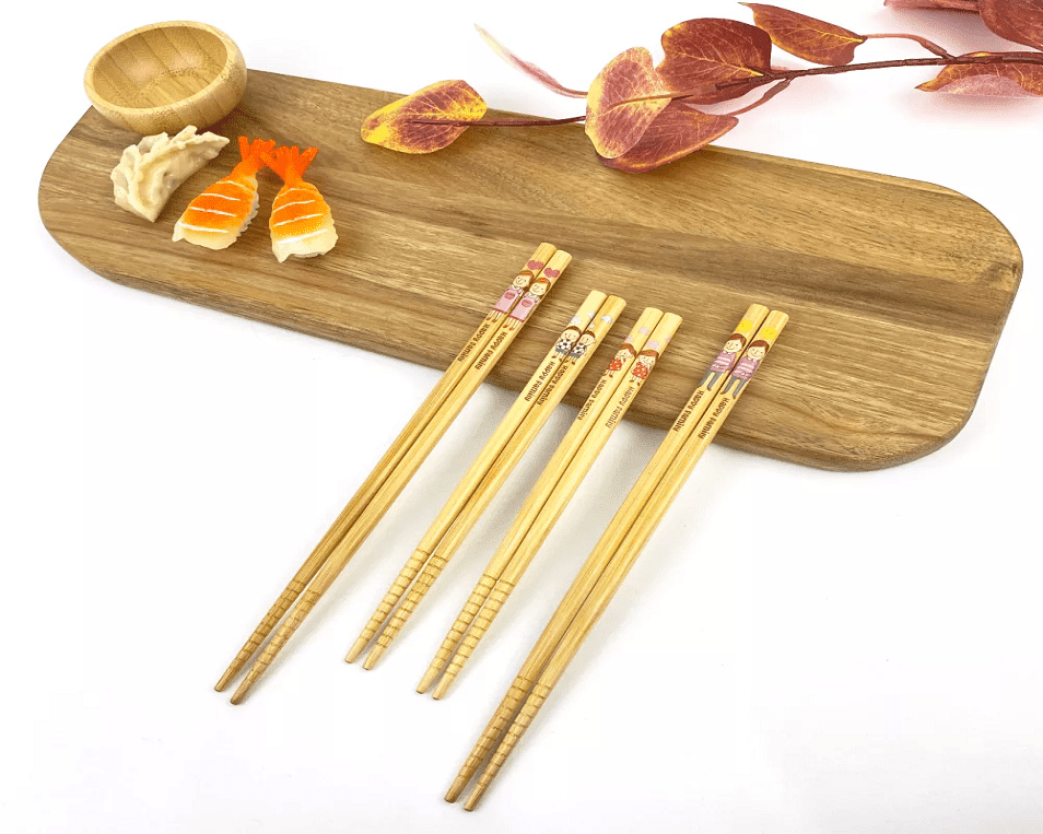 Happy Family Chopsticks (Set of 4 Pairs)
