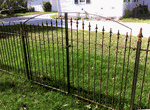 4' Tall Wrought Iron Fencing & Gates - Home