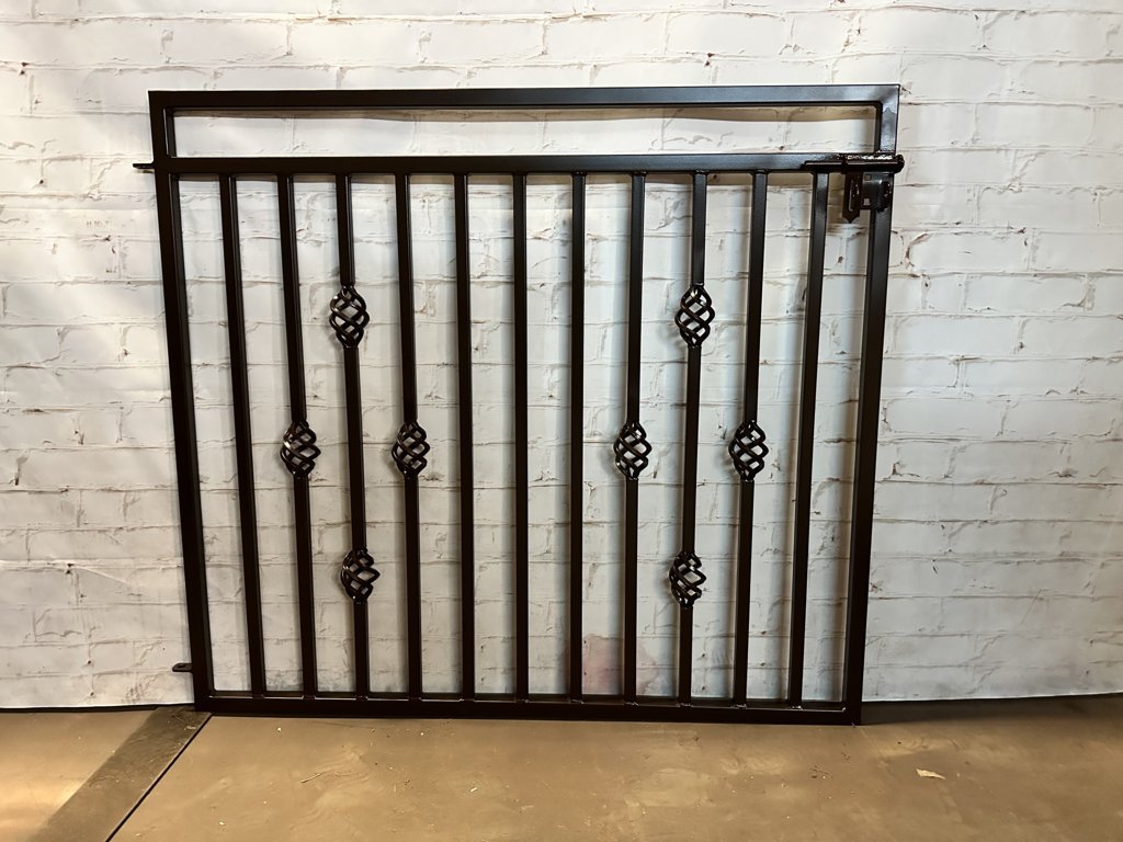 Ariel Hand Made Metal Gate - Garden Entry 48"t x 48"w - 56"w - Entry ...