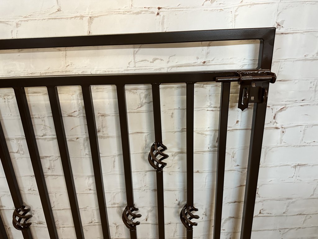 Ariel Hand Made Metal Gate - Garden Entry 48"t x 48"w - 56"w - Entry ...