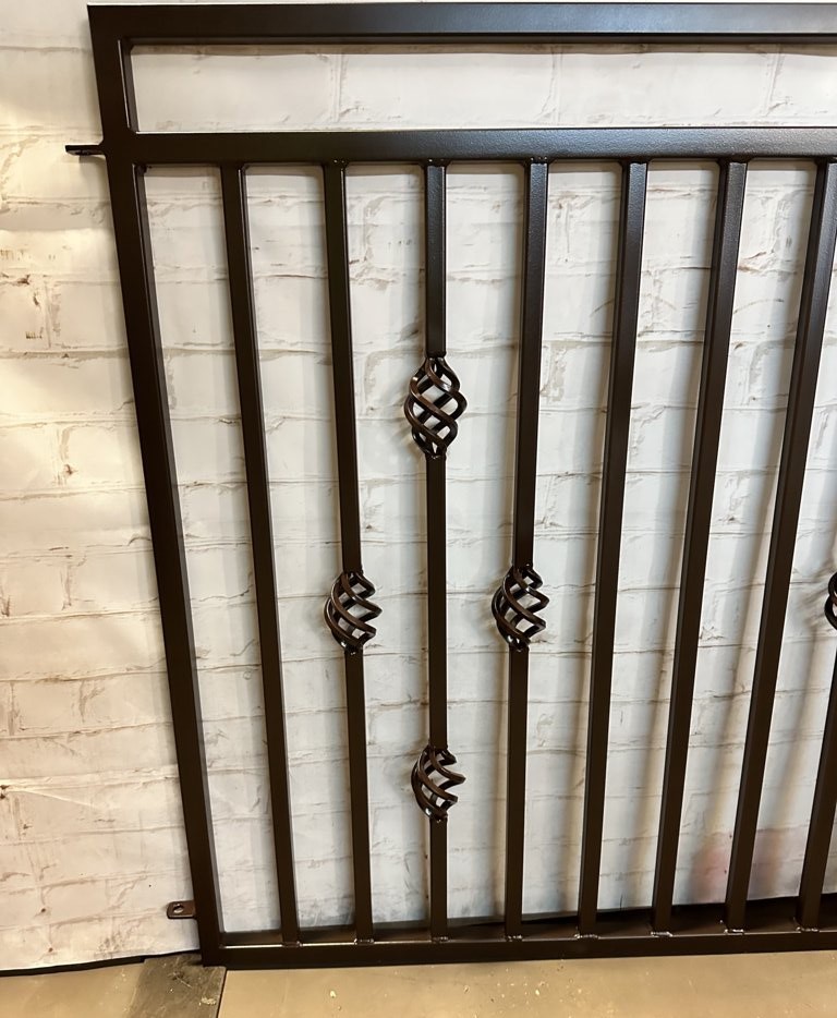 Ariel Hand Made Metal Gate - Garden Entry 48"t x 48"w - 56"w - Entry ...