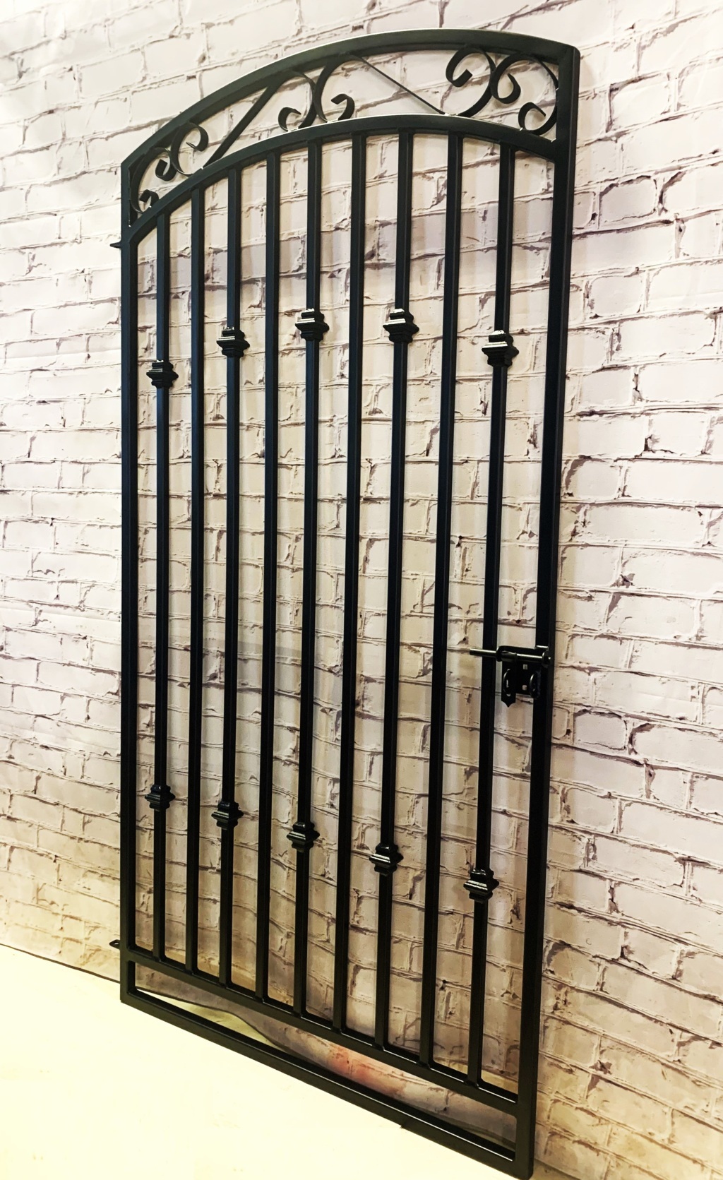 Big Metal Barrington 72"t x 48" Handmade Entry Gate - Entry Gates ...