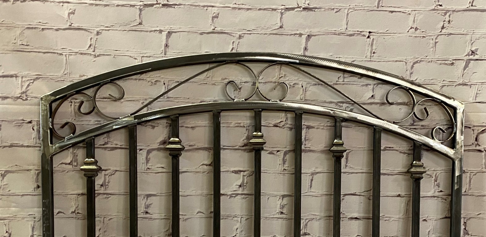 Custom Made Barrington Metal Yard Gate 3ft Tall x 4ft Wide - Entry ...