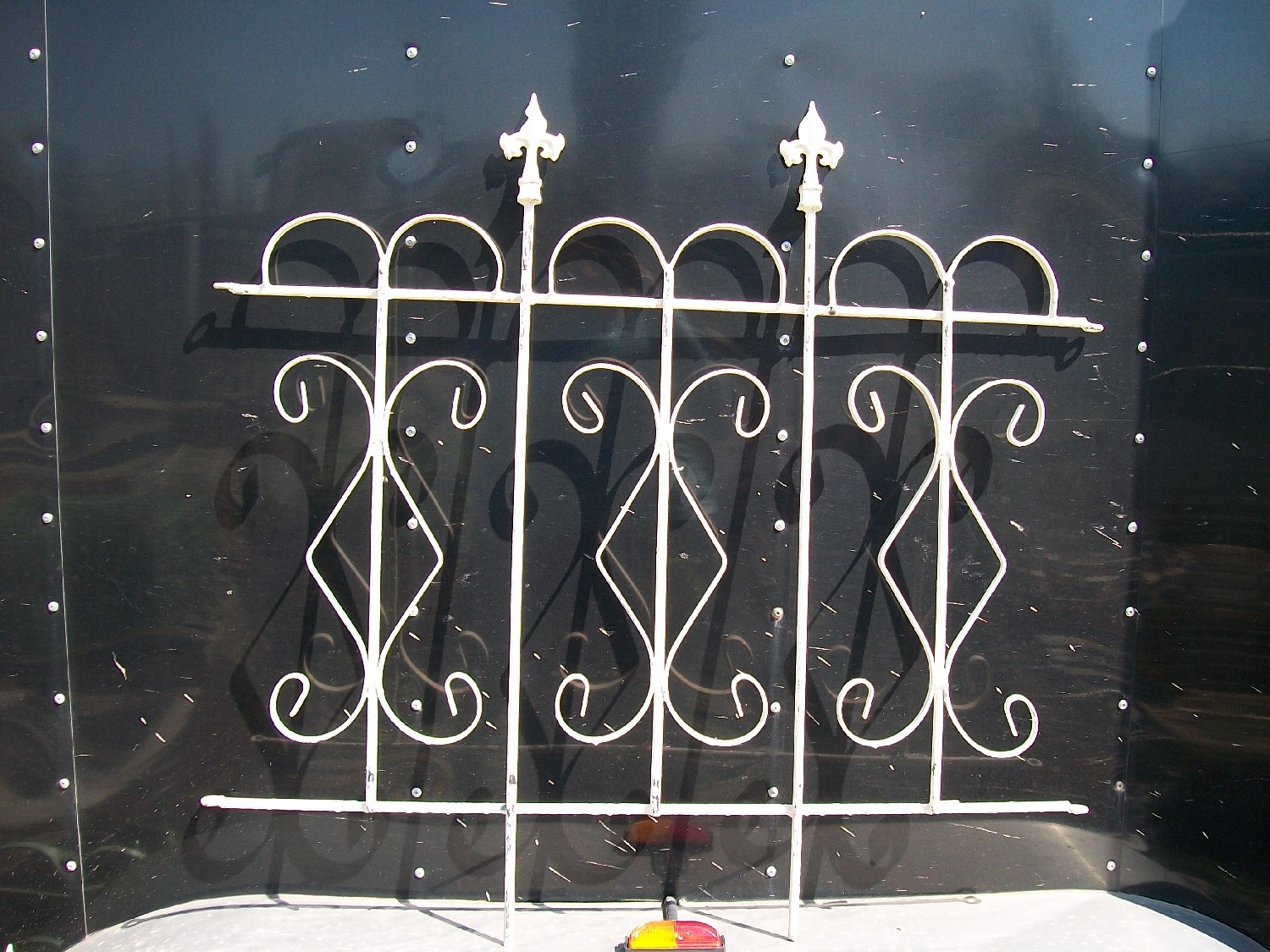 Diamond Garden Metal Border Fence - Edging - Landscape - Wrought Iron ...