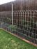 Double Loop Wire Woven Fence - 25' long x 4'tall Roll - Decorative ...