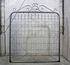 Galvanized 48" by 48" Scalloped Top Fence Gate - Double Loop Wire Fence ...