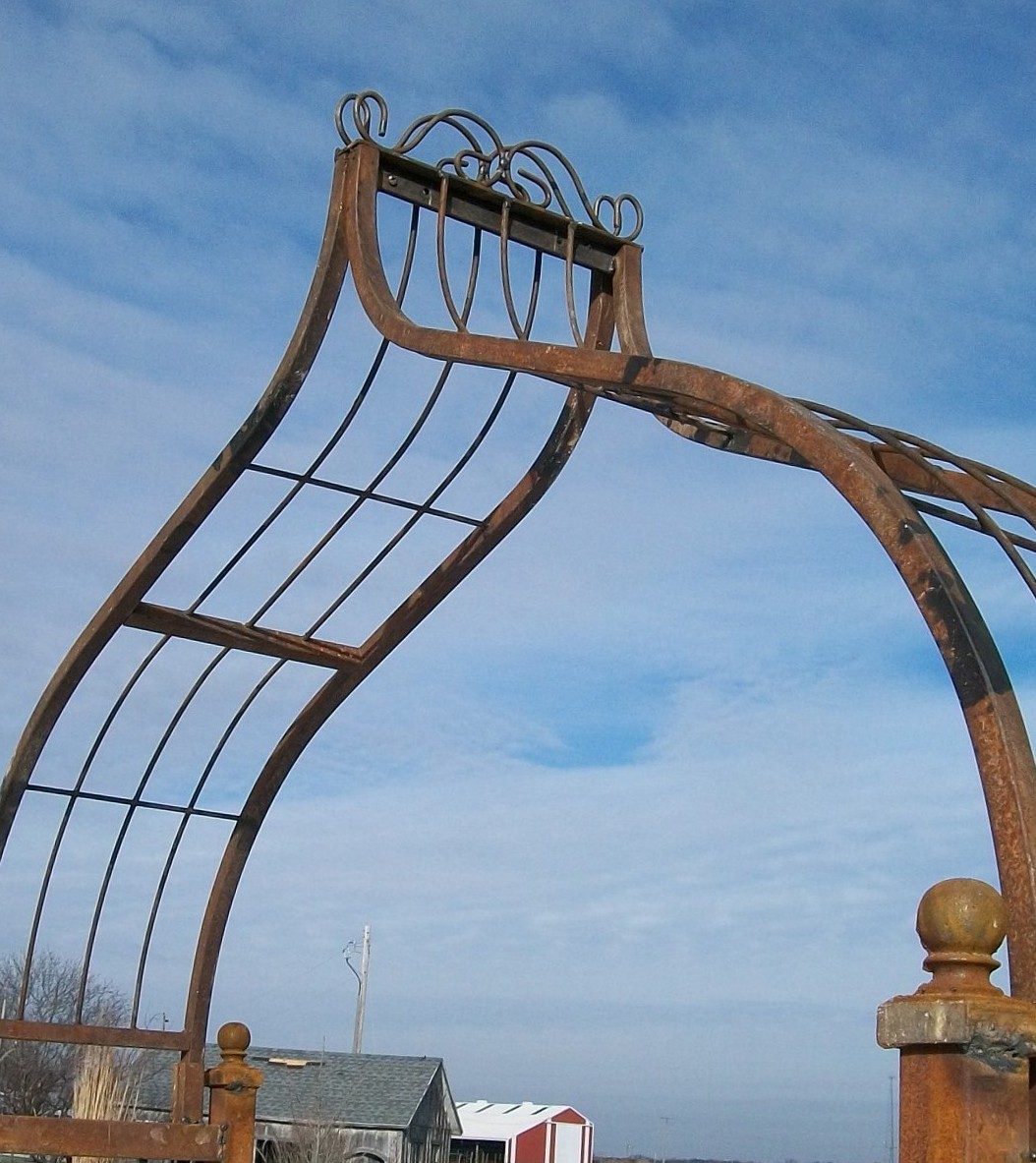 Wrought Iron Medallion