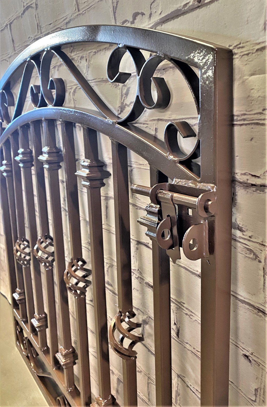 Metal Arched Top 36"t x 42"w Wilmington Entrance Gate - Entry Gates ...