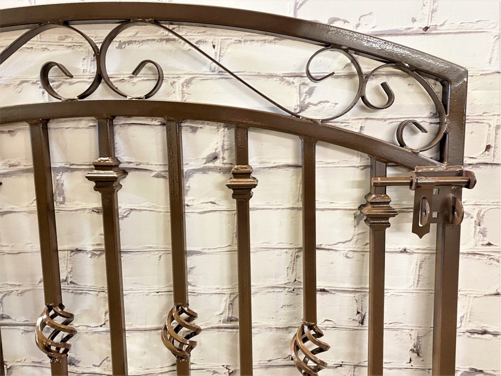 Metal Arched Top 36"t x 42"w Wilmington Entrance Gate - Entry Gates ...