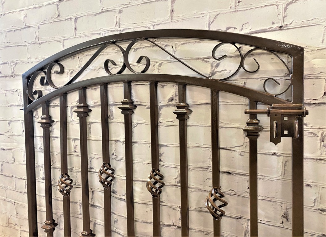Metal Arched Top 36"t x 42"w Wilmington Entrance Gate - Entry Gates ...