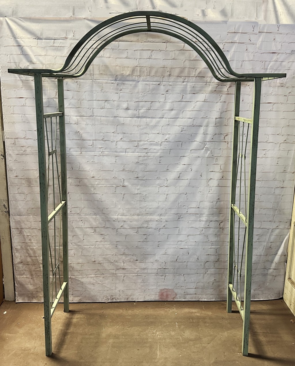 Metal Egyptian Arbor - Garden Wrought Iron Arch - Metal Arbors ...