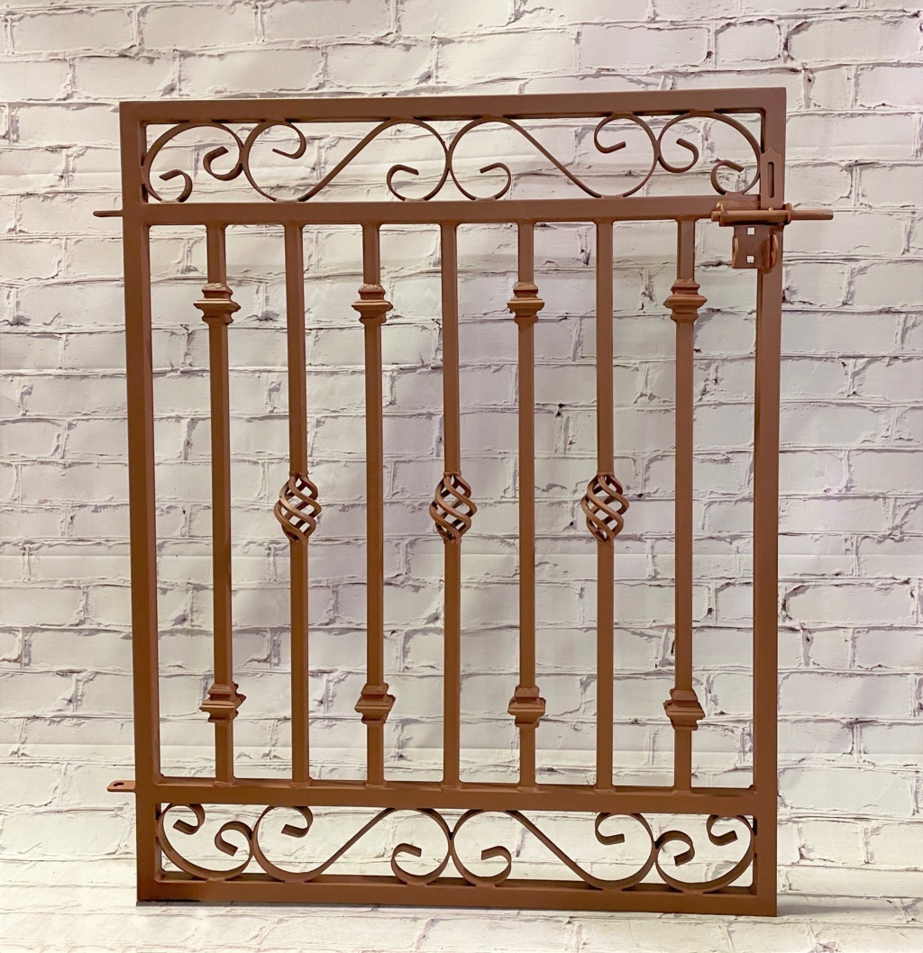 Metal Ornate Wilmington Rectangle Gate 42" tall X 36" wide - 3' Tall ...