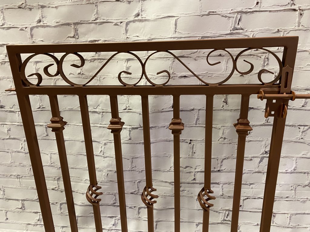 Metal Ornate Wilmington Rectangle Gate 42" tall X 36" wide - 3' Tall ...