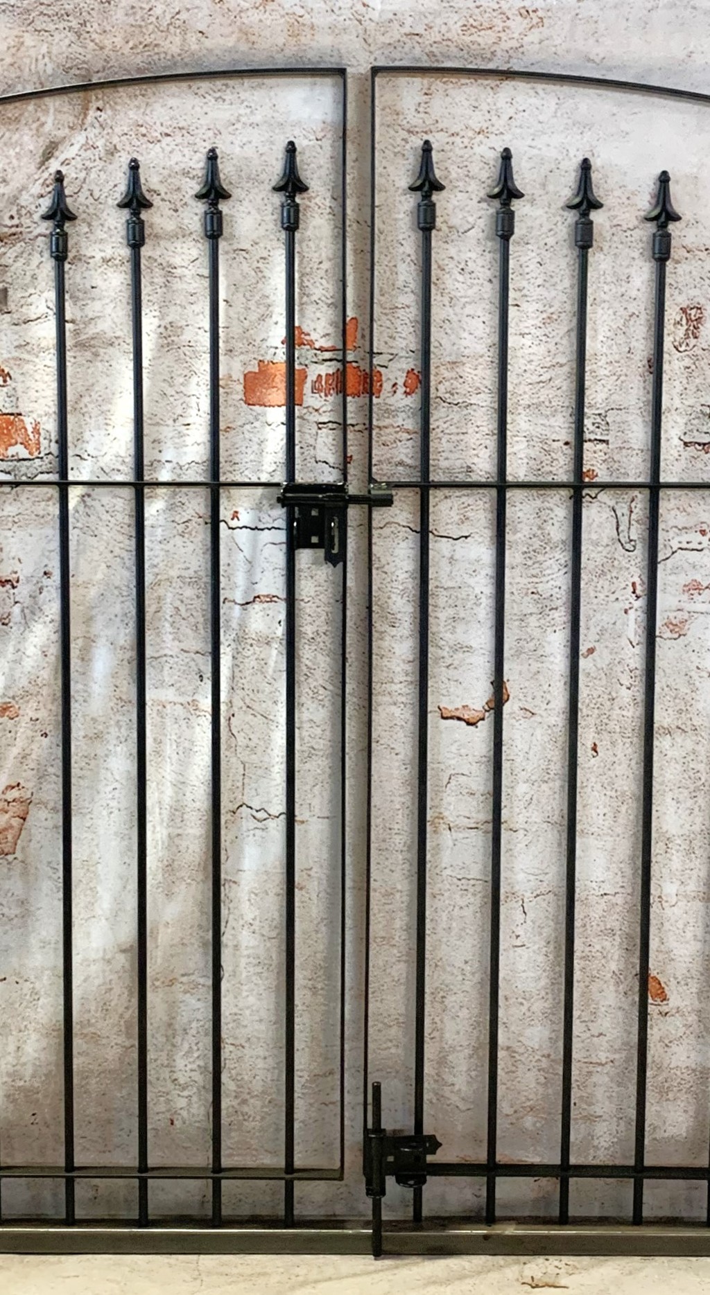 Rustic Wrought Iron Garden Gate - 3' x 5' - Relic Gates - Relic Iron ...