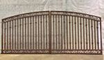 Wrought Iron Durango Driveway Gates - All Sizes To Fit Entrance ...
