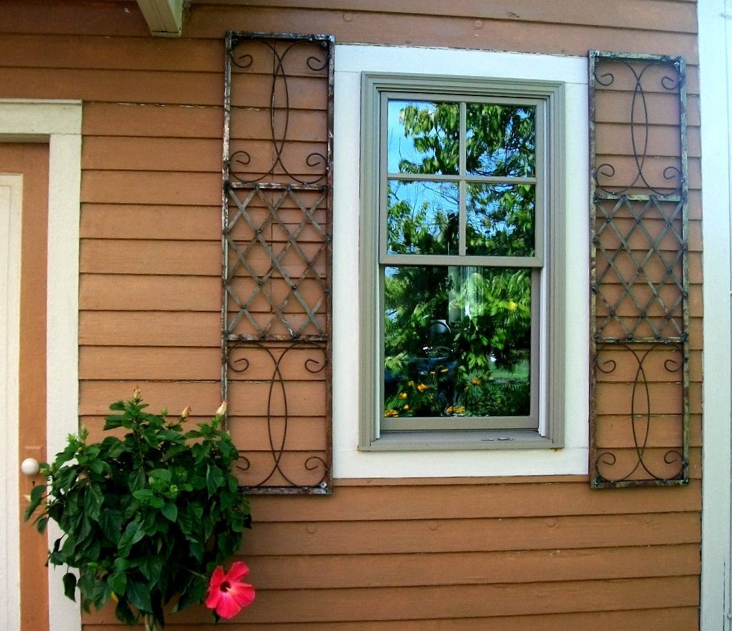 Exterior Wooden Window Shutters