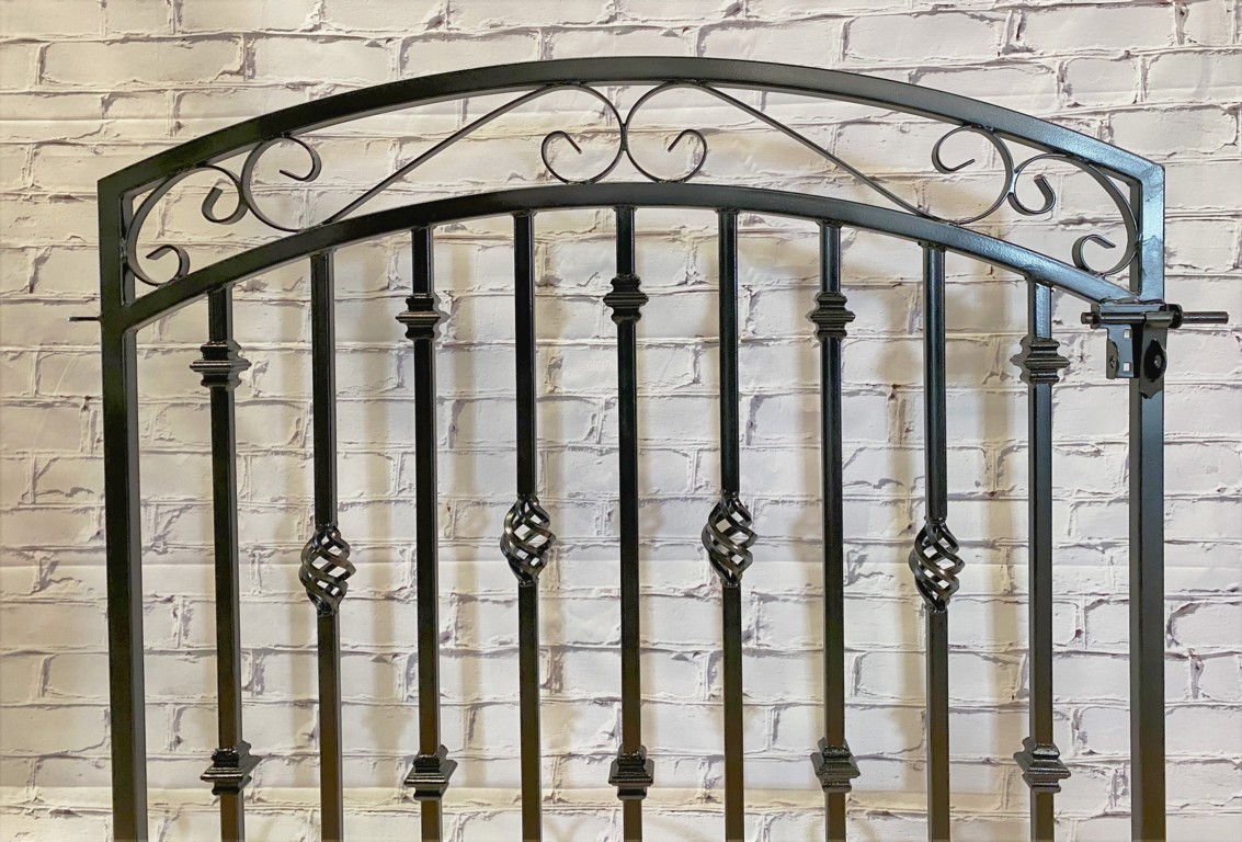 Wrought Iron Wilmington Entry Gate 3ft Tall x 4ft Wide - Entry Gates ...