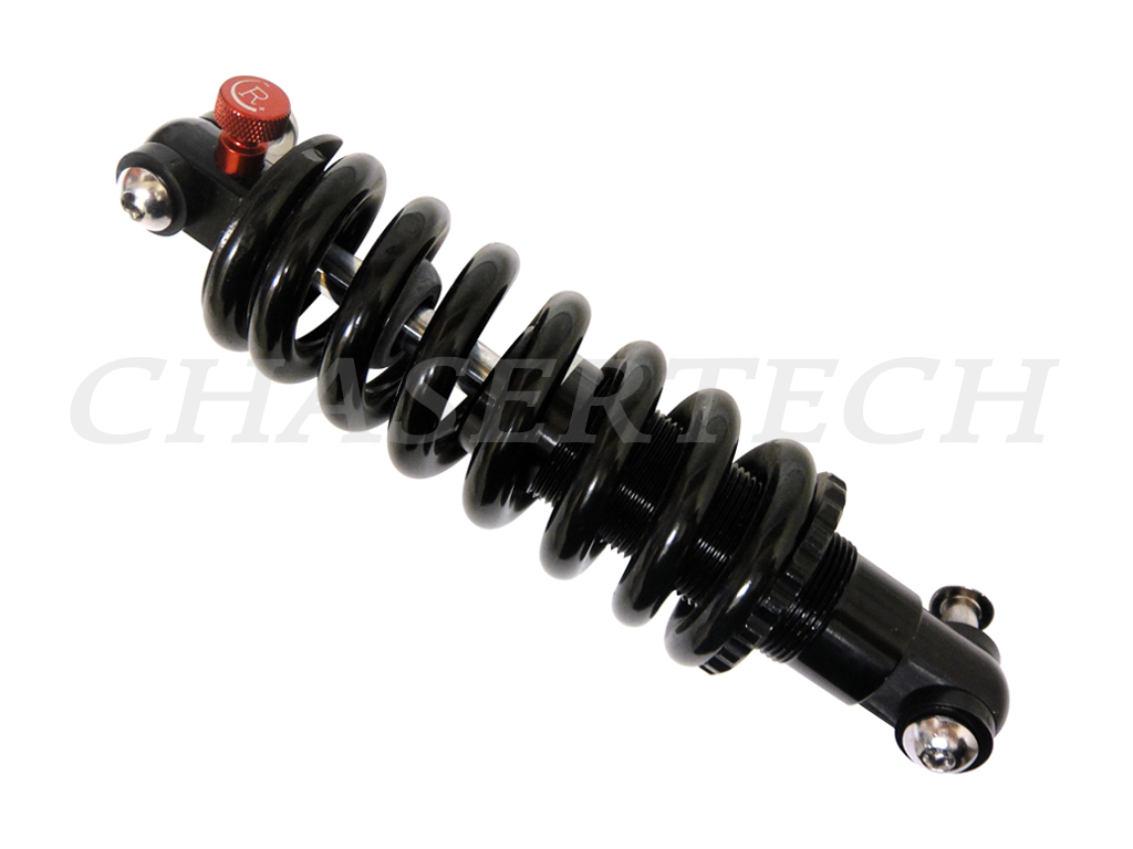 MTB Bicycle Adjustable Damping Rear Suspension Shock 750LBS/IN 150mm Black