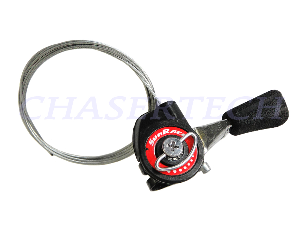 Sunrace SLM10 MTB Bicycle Friction Thumb Shifter Left Hand w/ Cable