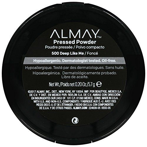 ALMAY Pressed Powder Deep Like Me (500)