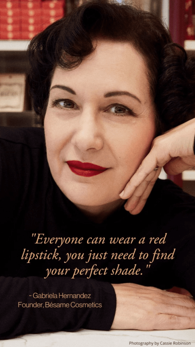 Besame Cosmetics Lipstick, Portrait Pink (1963)