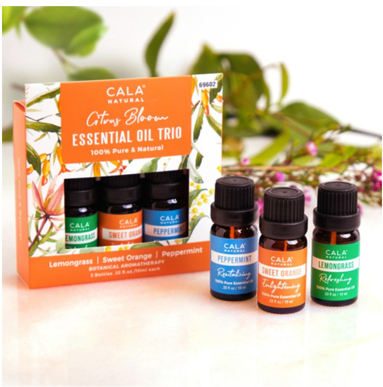Cala essential Oils Citrus bloom trio