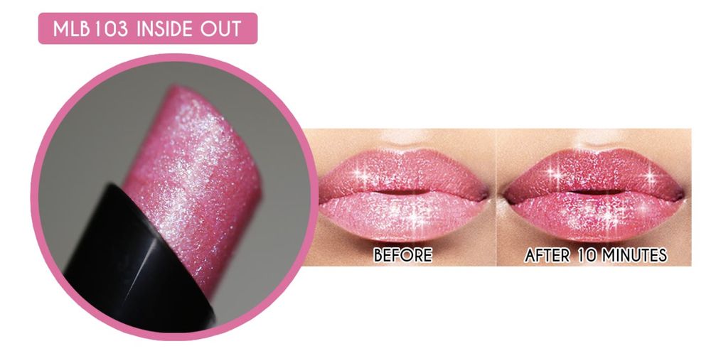 J.CAT BEAUTY Moodflick Holo-Stick Lip Balm, Inside Out