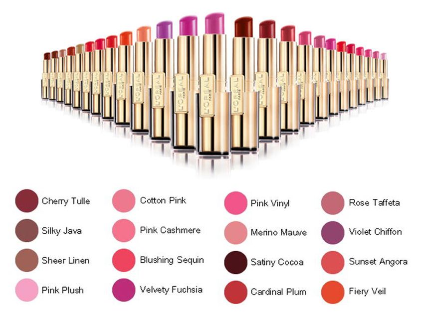 L'OREAL Colour Riche Colour Caresse Lipcolour, 176 Sunset Angora
