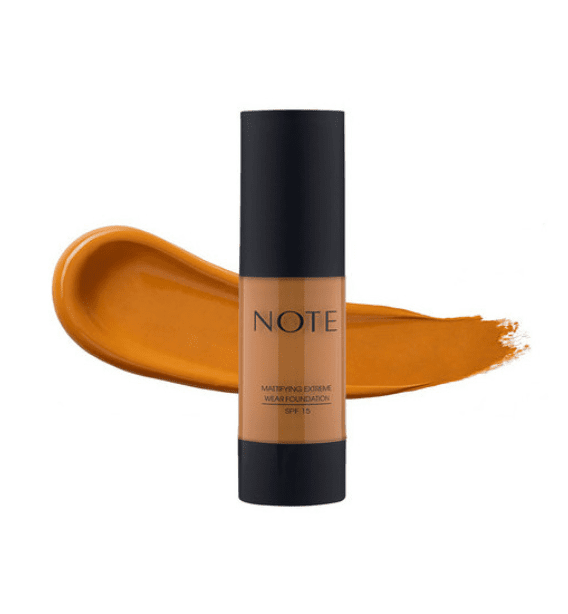 NOTE Cosmetics Mattifying Extreme Wear Foundation, SPF 15 - Honey ...