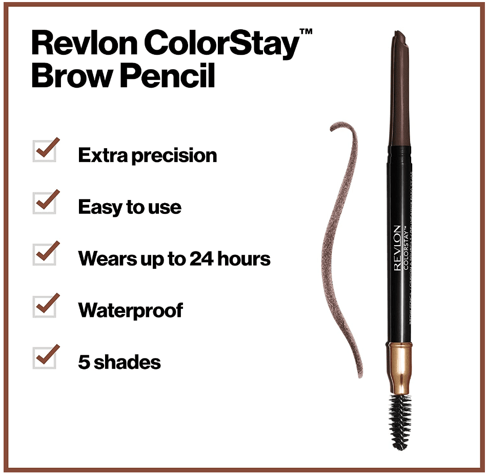 Revlon Colorstay Brow Pencil - Dark Brown 220