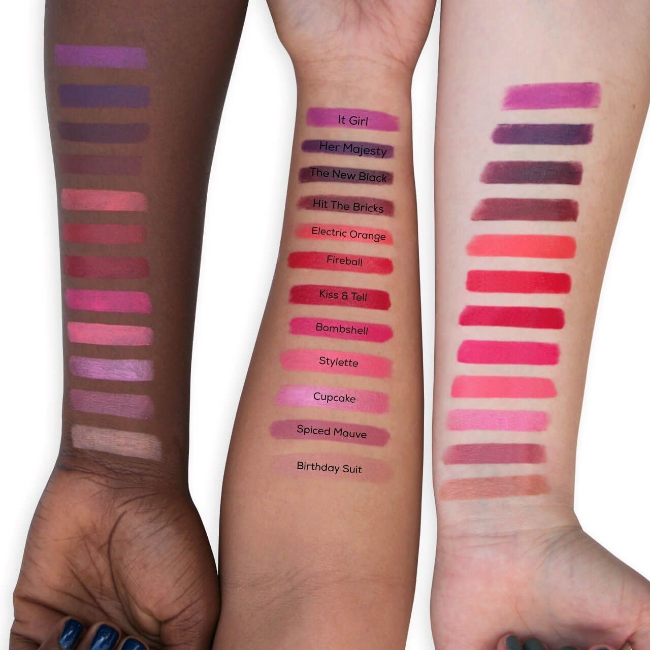 Styli-Style Cosmetics Luxe Lips Creamy Lipstick - Fireball