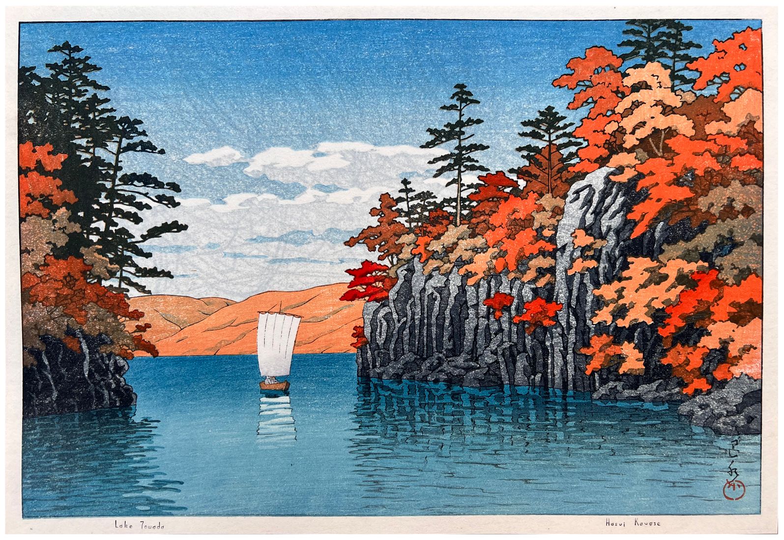 Lake Towada Kawase Hasui | Woodblock Print | Woodblock Prints For Sale