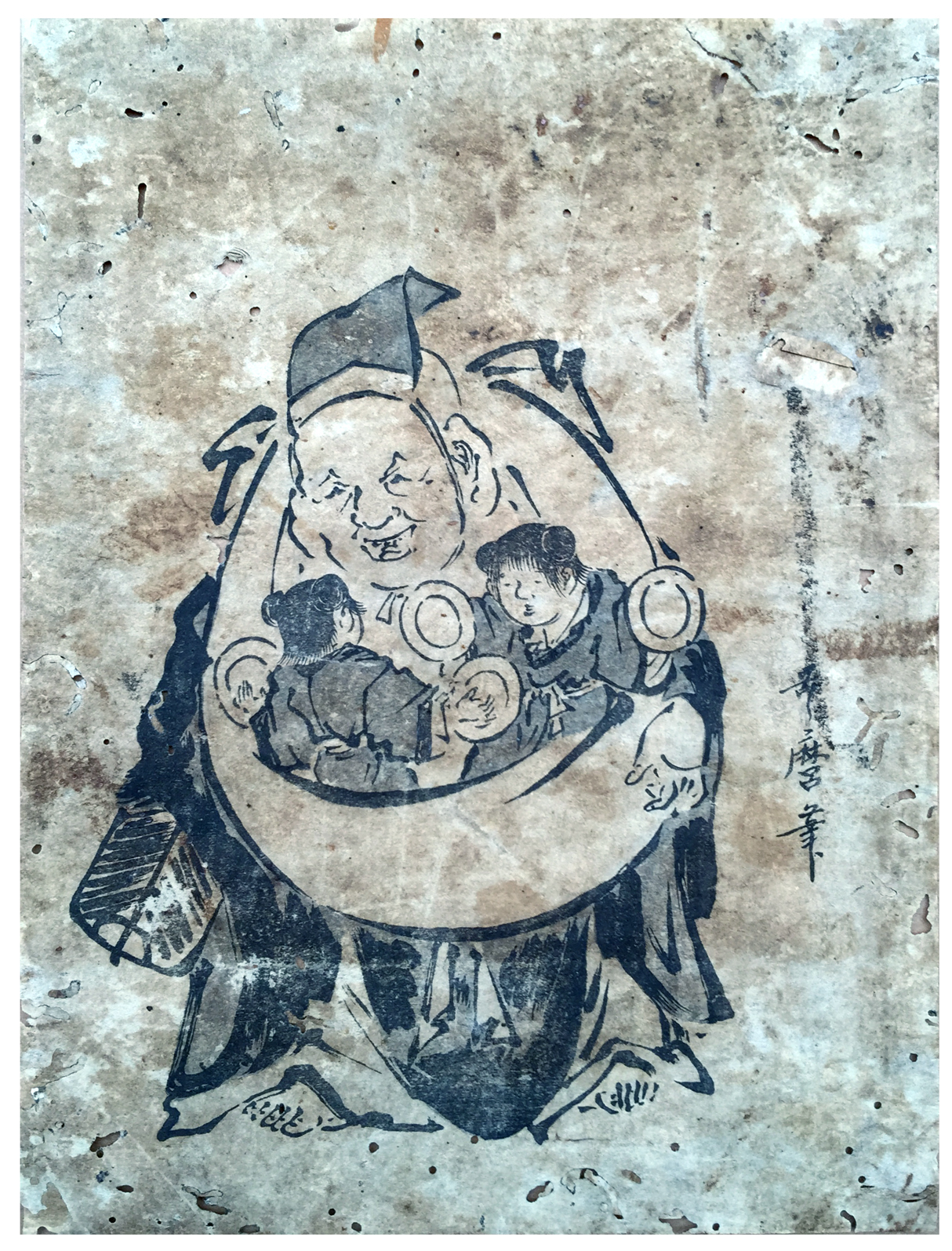 Original Hand Drawing by Utamaro