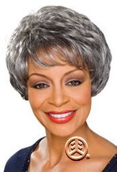 Foxy Silver Wig Norma