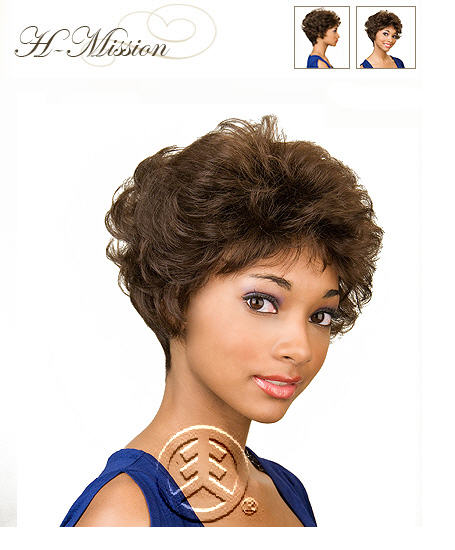 Junee Fashion Manhatten Style 100% Human Hair Wig H/H Mission