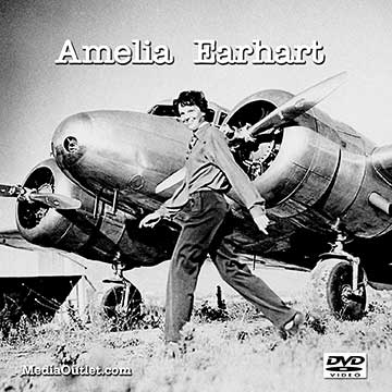 Amelia Earhart Documentary Biography DVD, Video Download, USB Drive