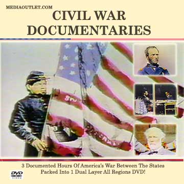 American Civil War Documentaries DVD, Video Dowload, USB Flash Drive