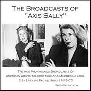 Axis Sally aka Mildred Gillars Nazi Radio Set MP3 CD, Download, USB