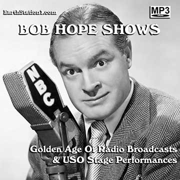 Bob Hope Shows: Radio & USO Stage MP3 DVD Download USB Flash Drive