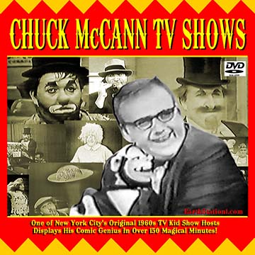 Chuck McCann 1960s New York City Kids TV Shows DVD, Download, USB