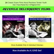 Classic Juvenile Delinquency Films Collection MP4 Video Download DVD