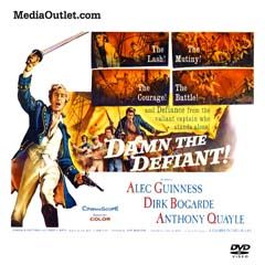 Damn The Defiant! H.M.S. Defiant 1962 RN Alec Guinness DVD MP4 USB